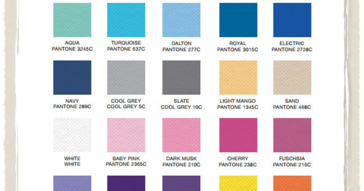 Colour Chart | Resources