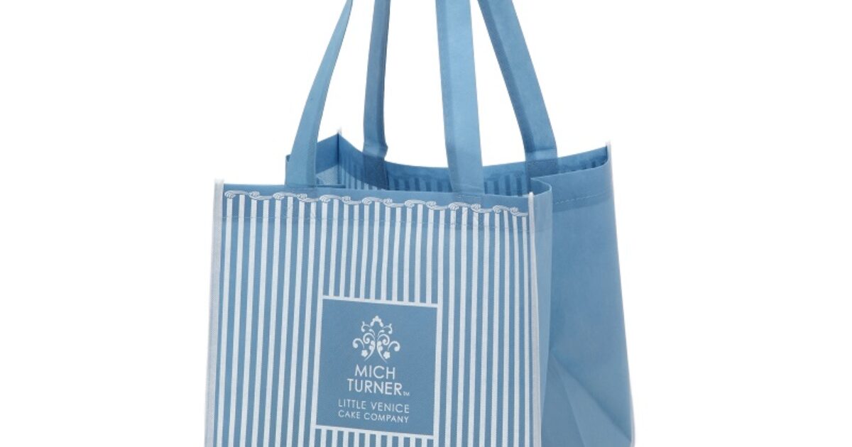 Printed Cake Bag -31cm square | Custom Cake Carry Bags | Wholesale