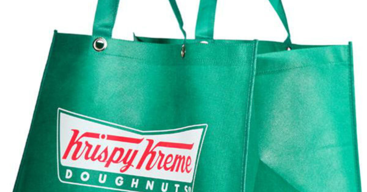 Krispy Kreme Style Carrier Bag | PromoTote Bags Wholesale