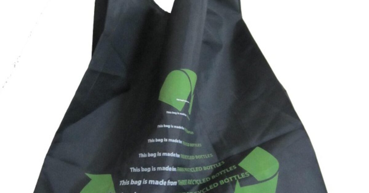 Foldable Shopping Bag made from Recycled Plastic Bottles… | Smartbags